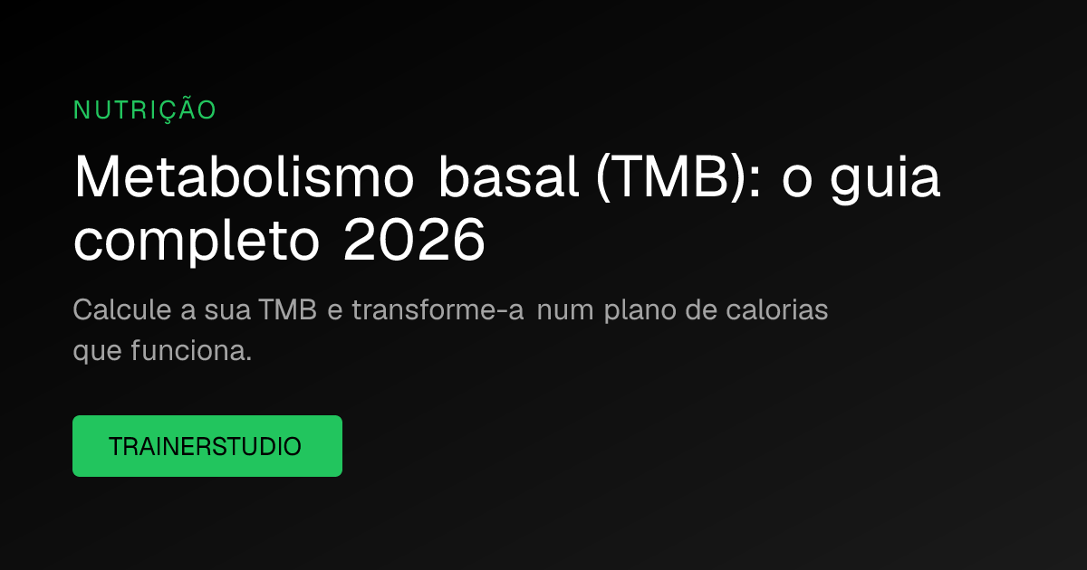 Metabolismo basal (TMB): o que é e como calcular
